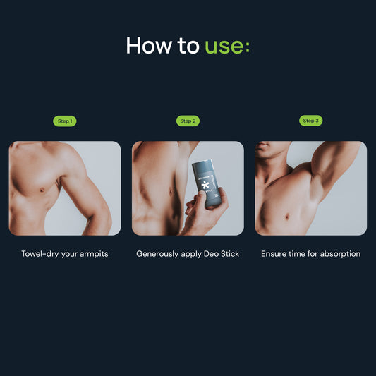Deodorant for Men: Long-Lasting Deo Stick Online | Muster Men