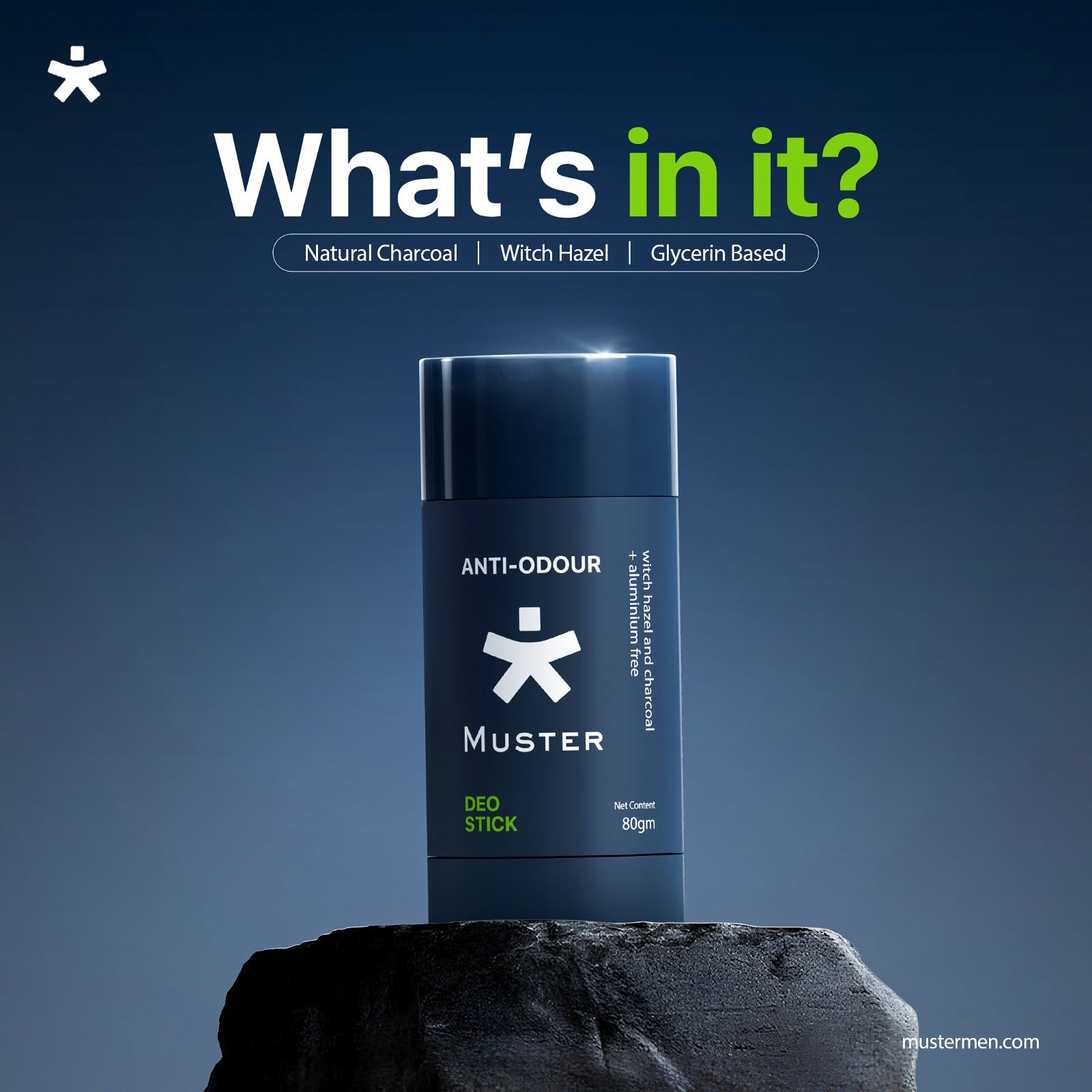 Buy Body Care Products for Men Online | Muster Men