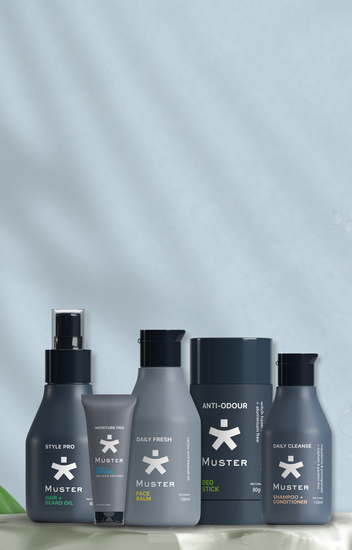 Men's Grooming Products: Innovative Men Care Online | Muster Men