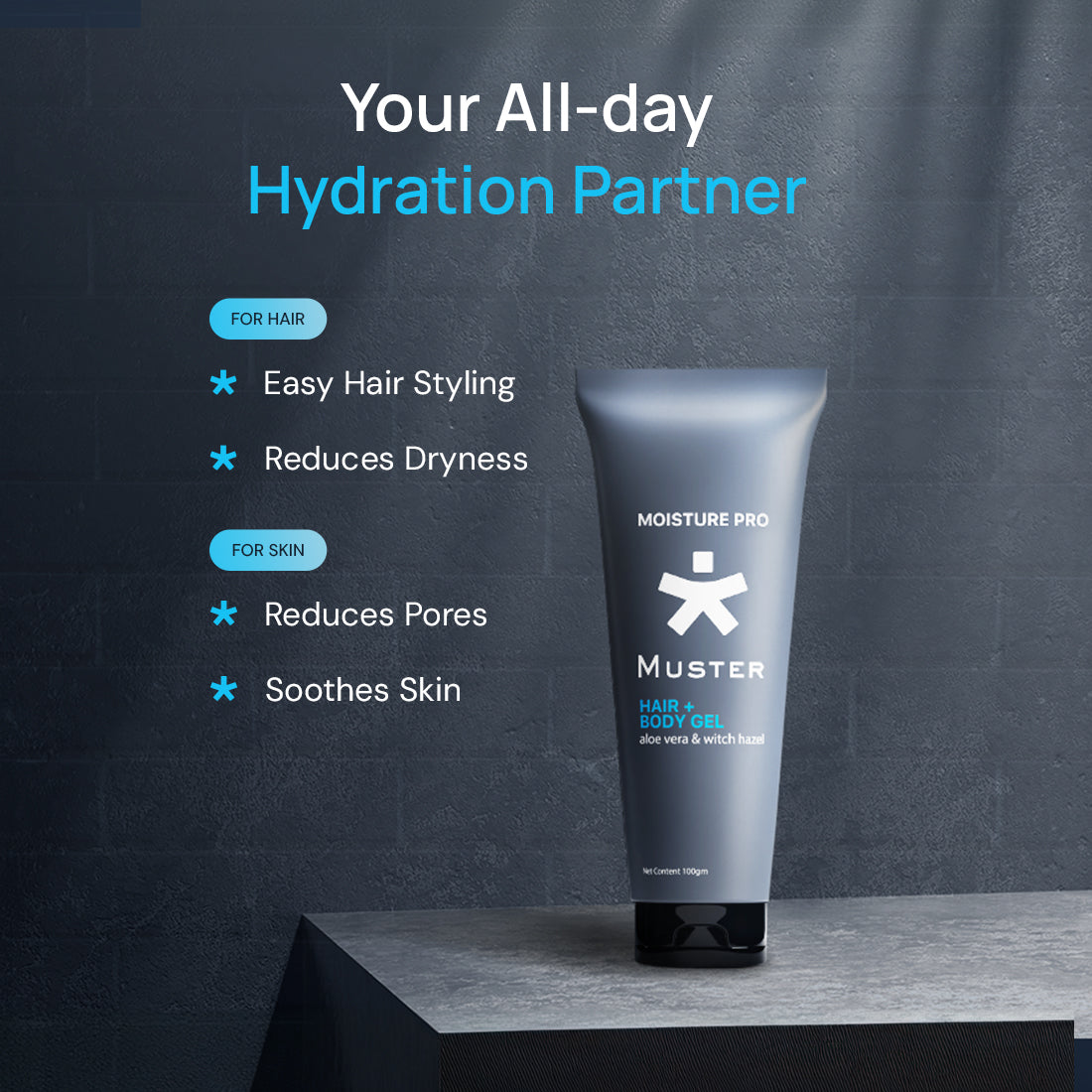 Buy Body Care Products for Men Online | Muster Men