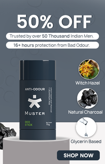 Men's Grooming Products: Innovative Men Care Online | Muster Men