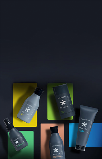 Men's Grooming Products: Innovative Men Care Online | Muster Men